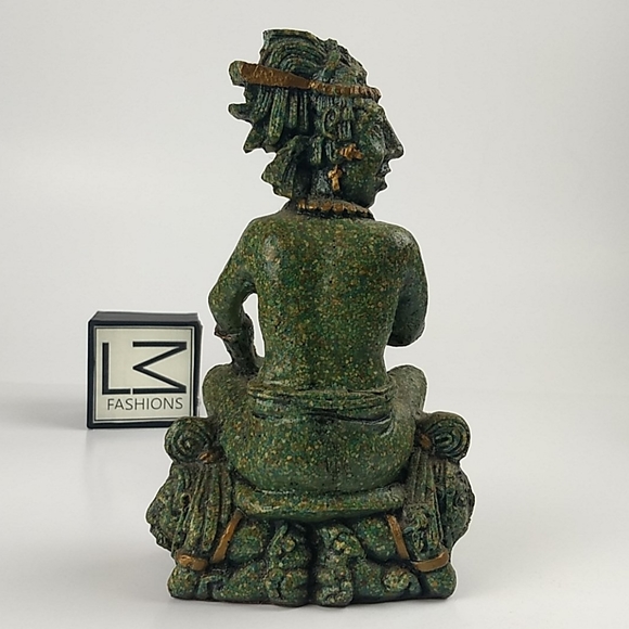 Accents | Cultured Stone Lord Pacal Vtg 8s Mexican Made | Poshmark